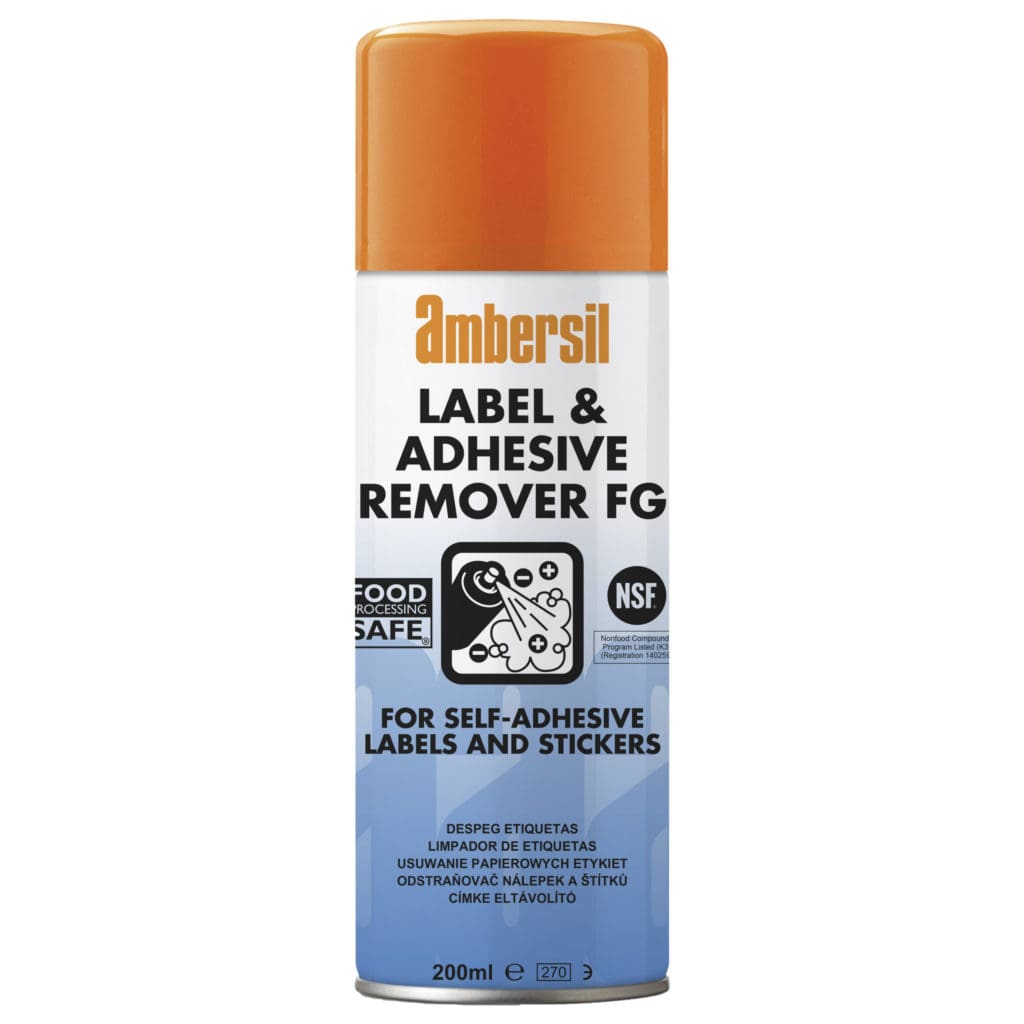 Ambersil Food Grade Label & Adhesive Remover 200ml - HLS